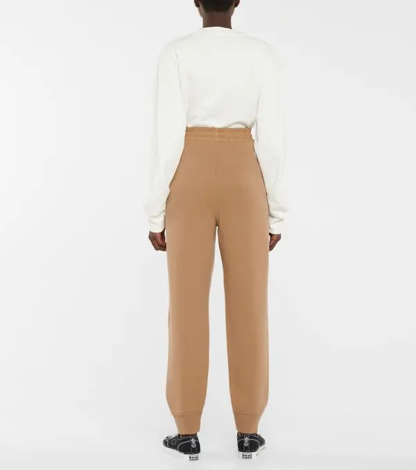 Moncler Wool And Cashmere Sweatpants - Beige