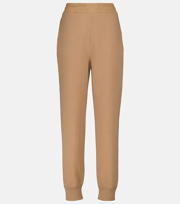 Moncler Wool And Cashmere Sweatpants - Beige