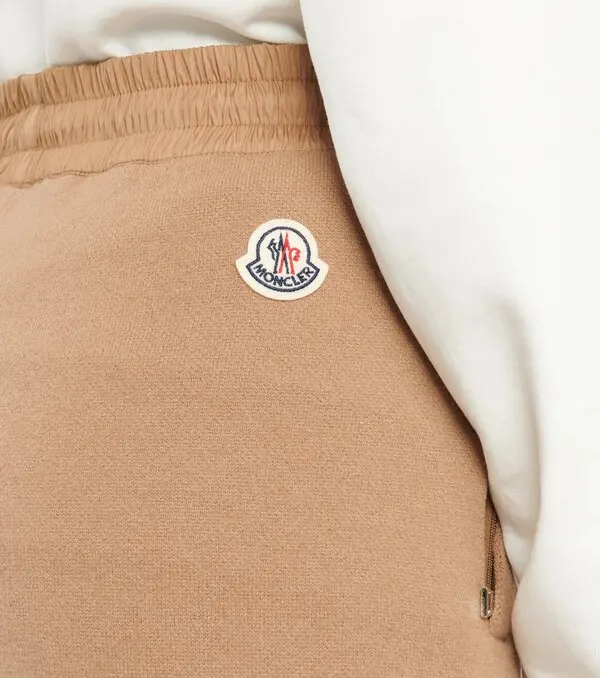 Moncler Wool And Cashmere Sweatpants - Beige