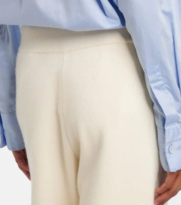 Moncler Wool And Cashmere Sweatpants - White