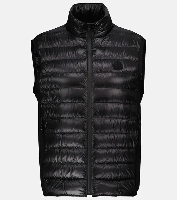 Moncler Spicules Down Vest - Black