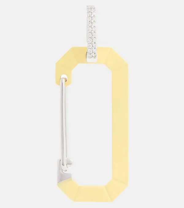 EERA Eéra Chiara Big Single Earring - Yellow