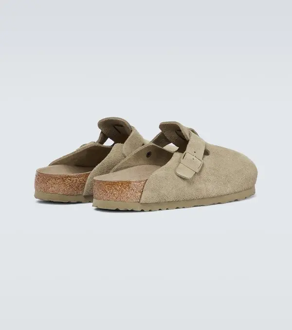 BIRKENSTOCK Boston Suede Mules