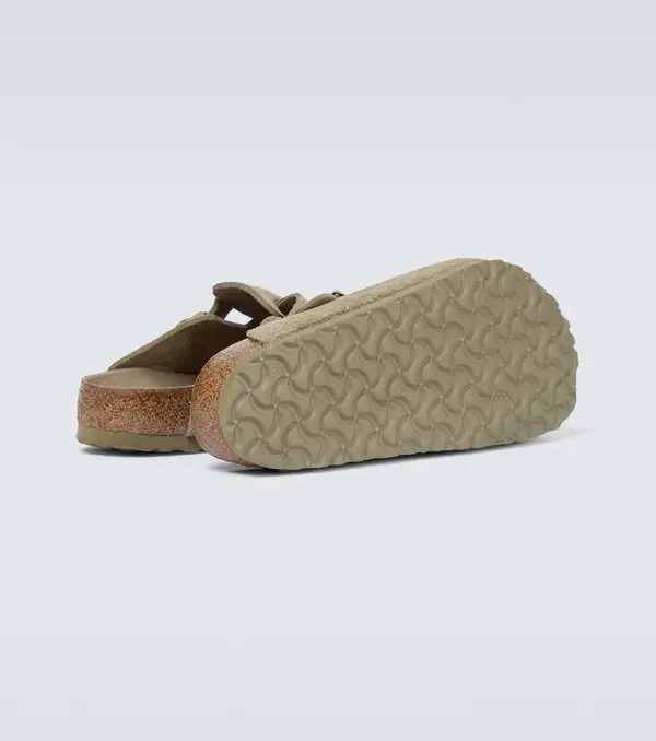BIRKENSTOCK Boston Suede Mules
