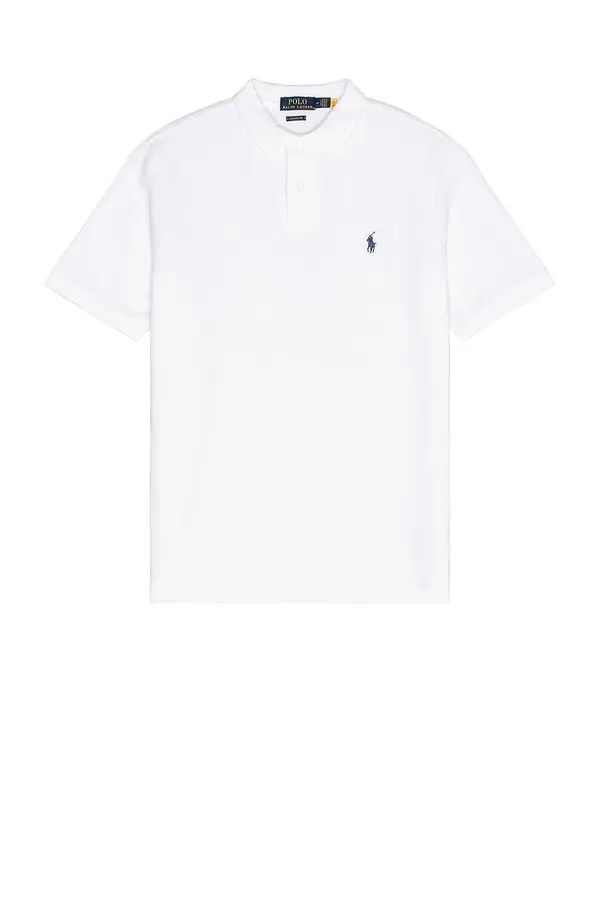 Polo Ralph Lauren Classic Fit Mesh Polo - White