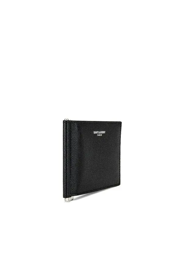 Saint Laurent Wallet In Black