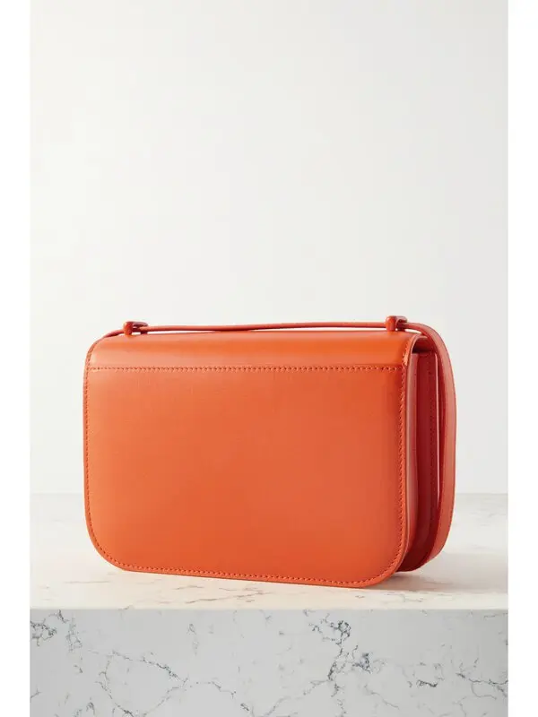 Loewe Goya Leather Shoulder Bag - Orange