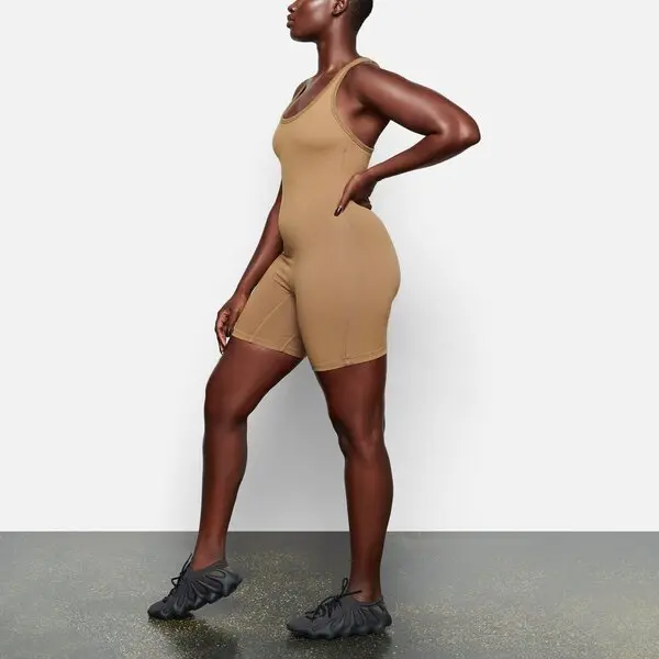 SKIMS Outdoor Basics Mid Thigh Bodysuit
