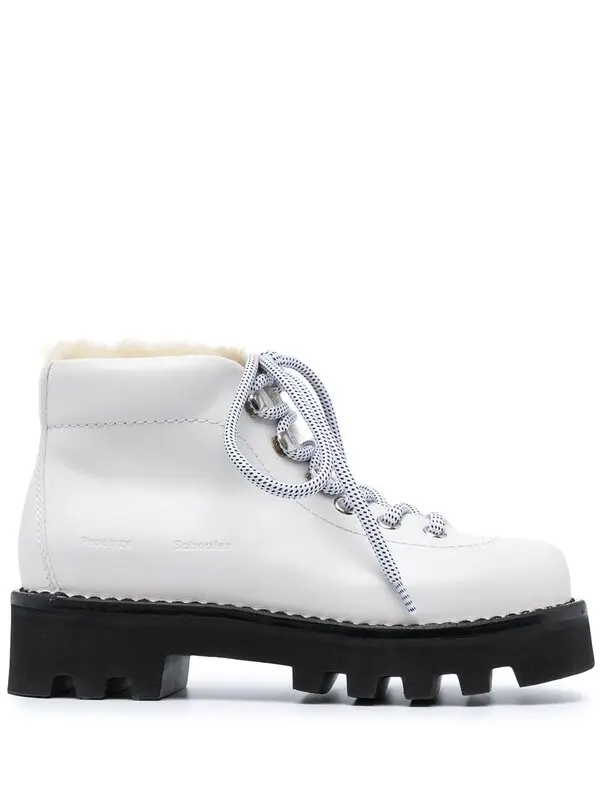 Proenza Schouler Shearling Hiking Boots