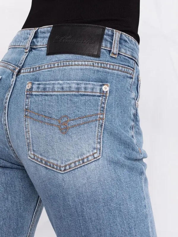 Blumarine Straight-leg Denim Jeans