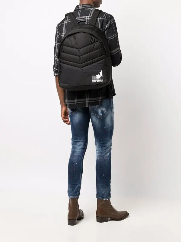 Dsquared2 Padded Logo-print Backpack
