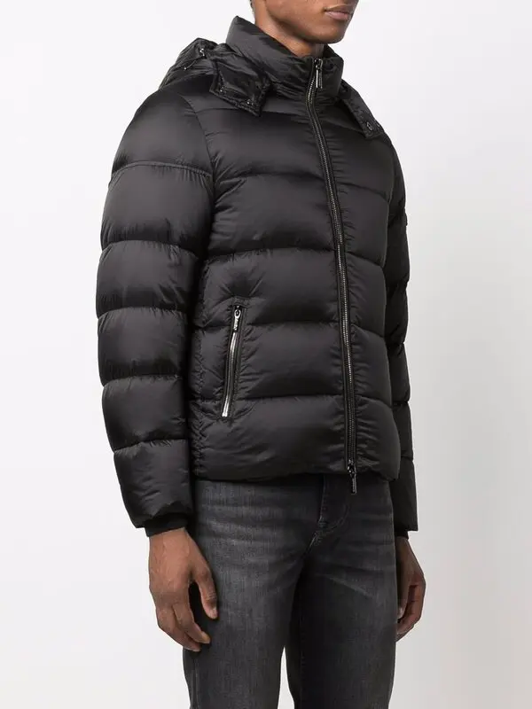 MOORER Brett Padded Jacket - Black