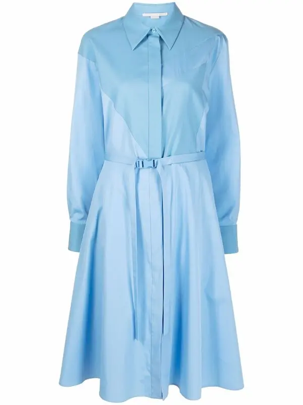 Stella McCartney Mia Panelled Shirt Dress