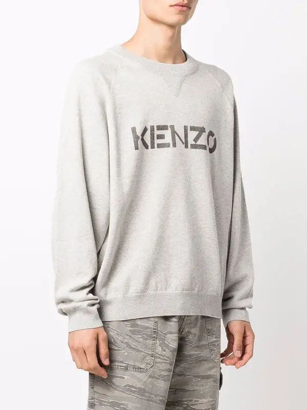 Kenzo Logo Crew Neck Jumper