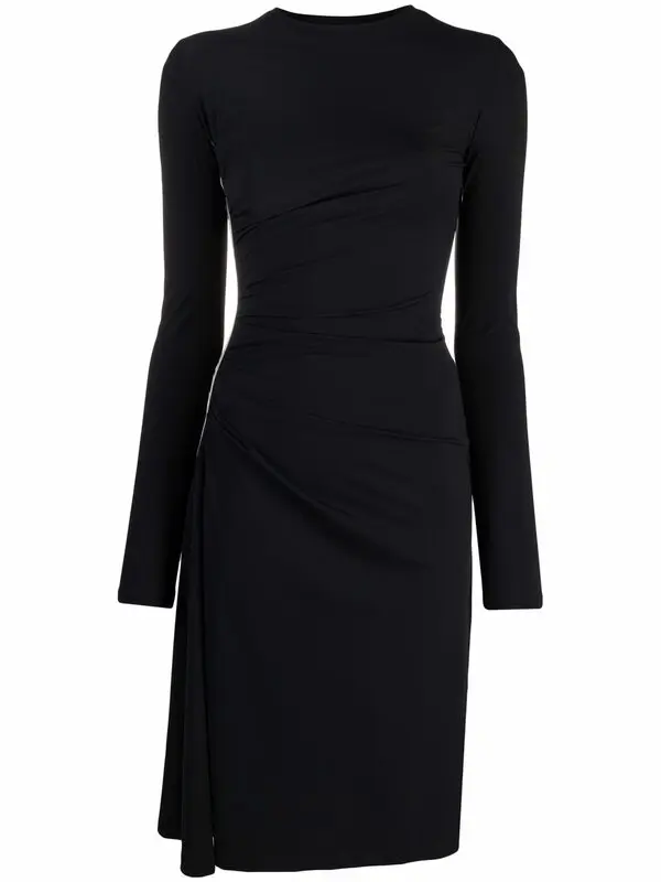 Off-White Logo Tape Midi Dress