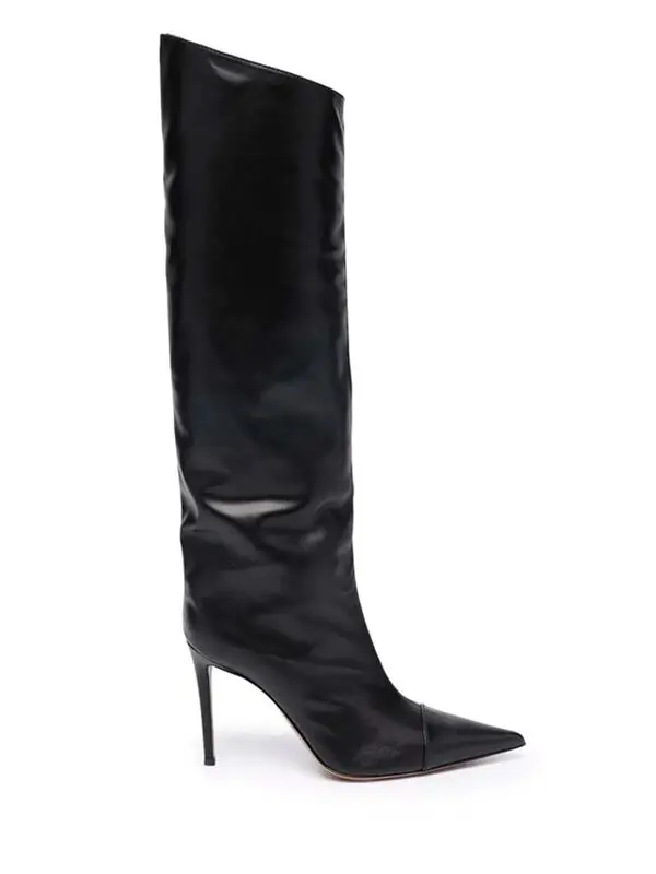 Alexandre Vauthier Ruched Knee-high Boots