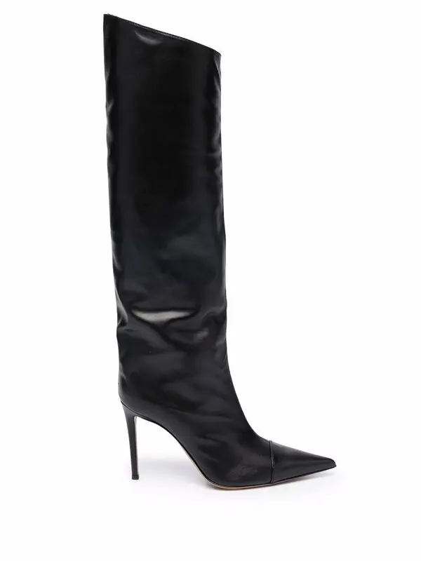 Alexandre Vauthier Ruched Knee-high Boots