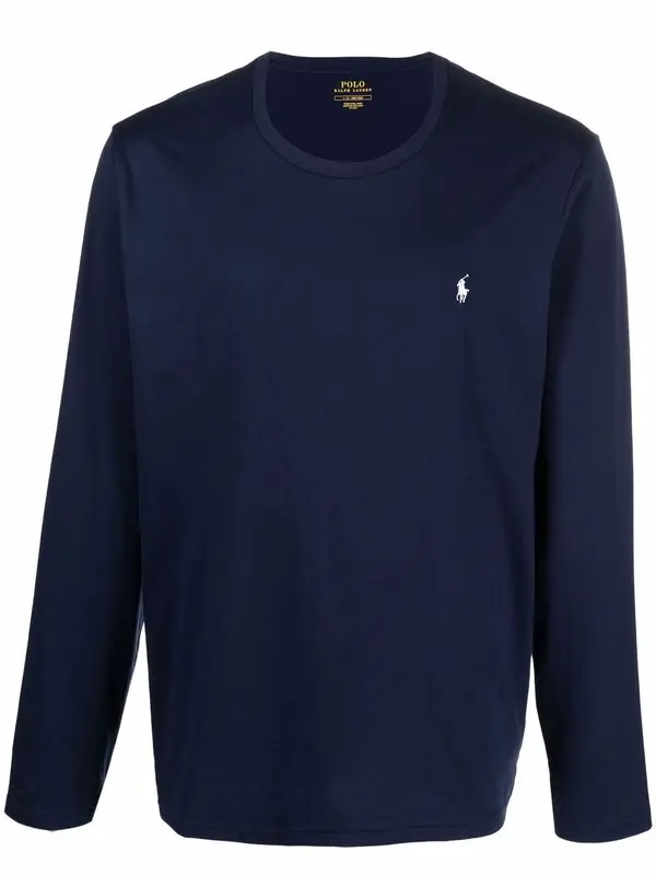 Polo Ralph Lauren Logo-embroidered T-shirt - Blue