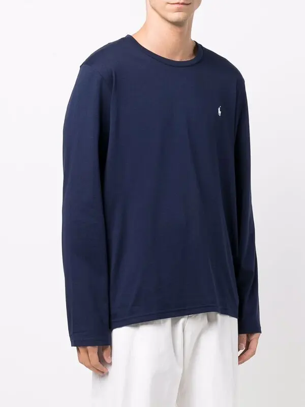 Polo Ralph Lauren Logo-embroidered T-shirt - Blue