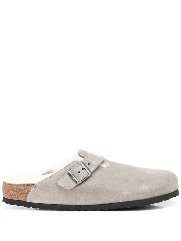 BIRKENSTOCK Boston Shearling-lined Sandals