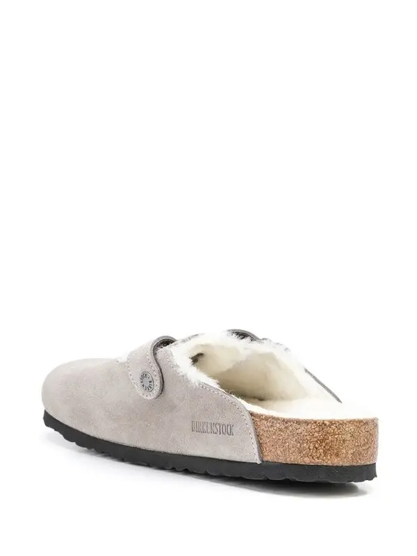 BIRKENSTOCK Boston Shearling-lined Sandals