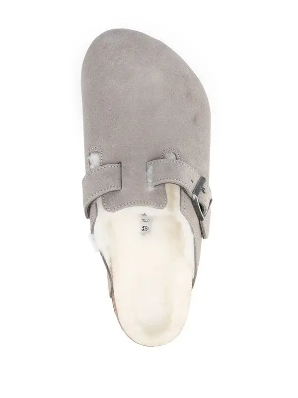 BIRKENSTOCK Boston Shearling-lined Sandals