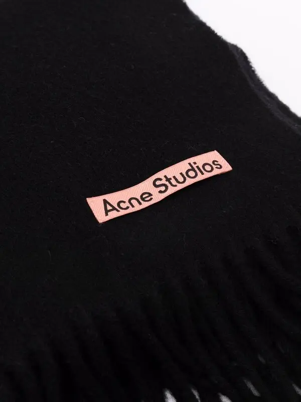 Acne Studios Fringed Cashmere Scarf