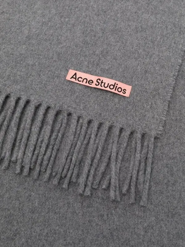 Acne Studios Fringed Cashmere Scarf
