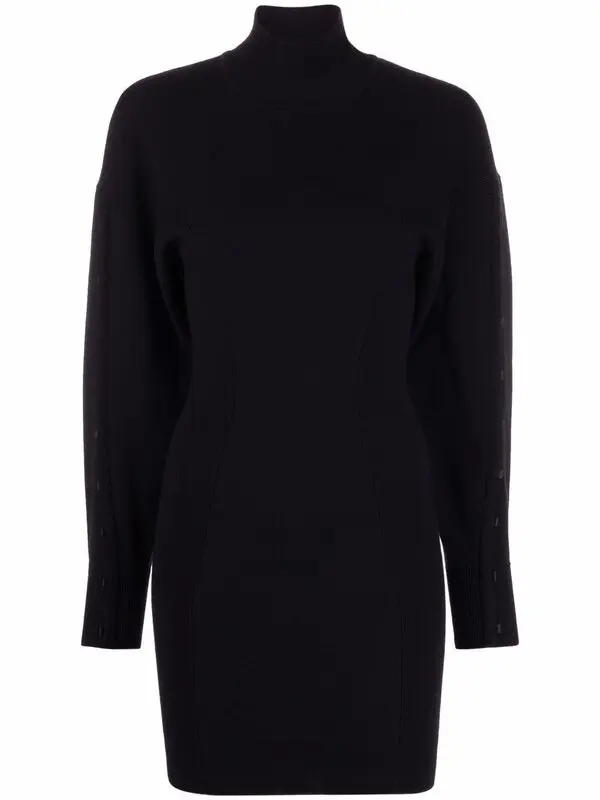 DIESEL® Roll-neck Knit Dress