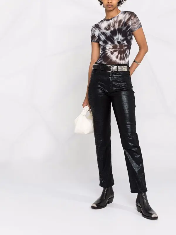 Philipp Plein Tie-dye Print T-shirt