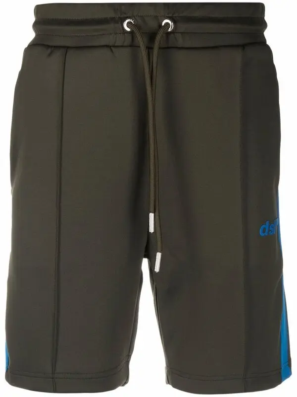 DIESEL® Logo-print Panelled Track Shorts