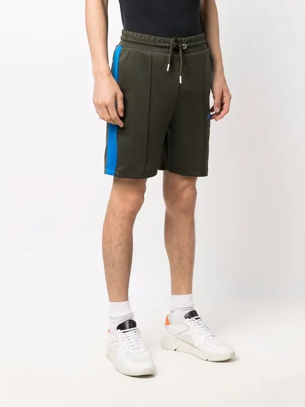 DIESEL® Logo-print Panelled Track Shorts
