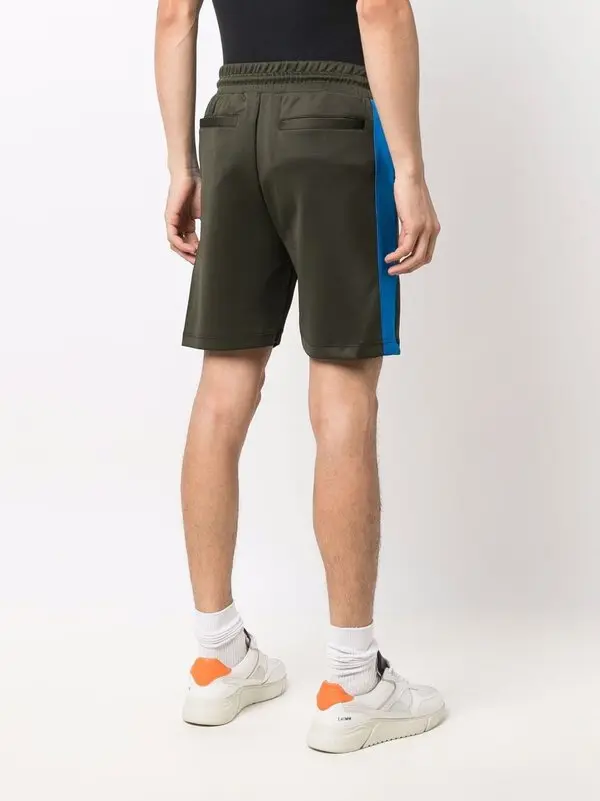 DIESEL® Logo-print Panelled Track Shorts