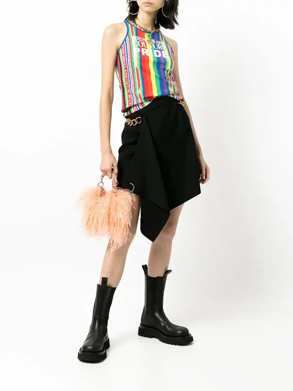 Versace Pride Project-print Top