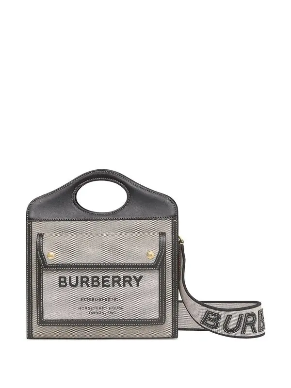 Burberry Logo-detail Pocket Bag Strap