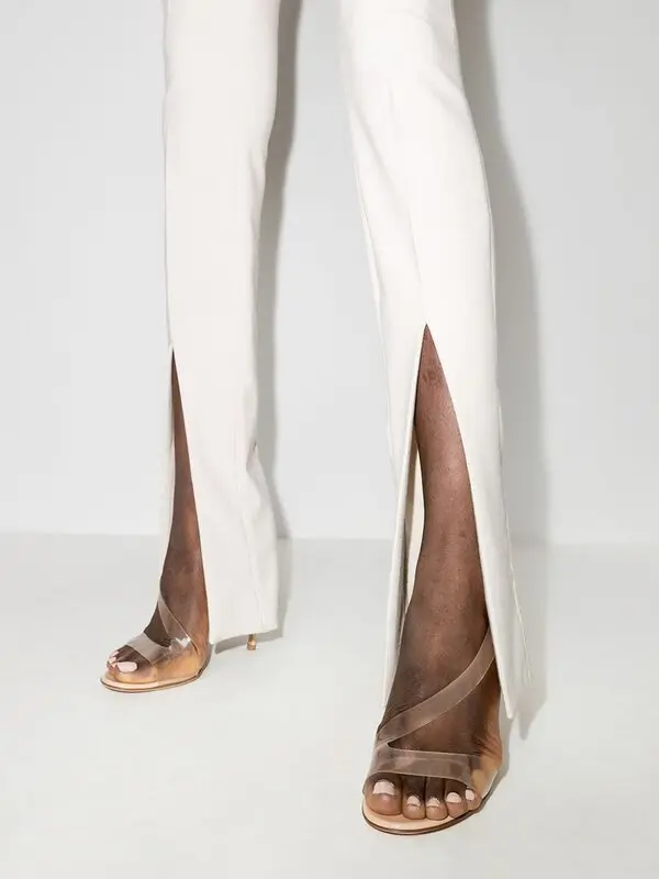 GIANVITO ROSSI Metropolis 105mm Sandals - Neutrals