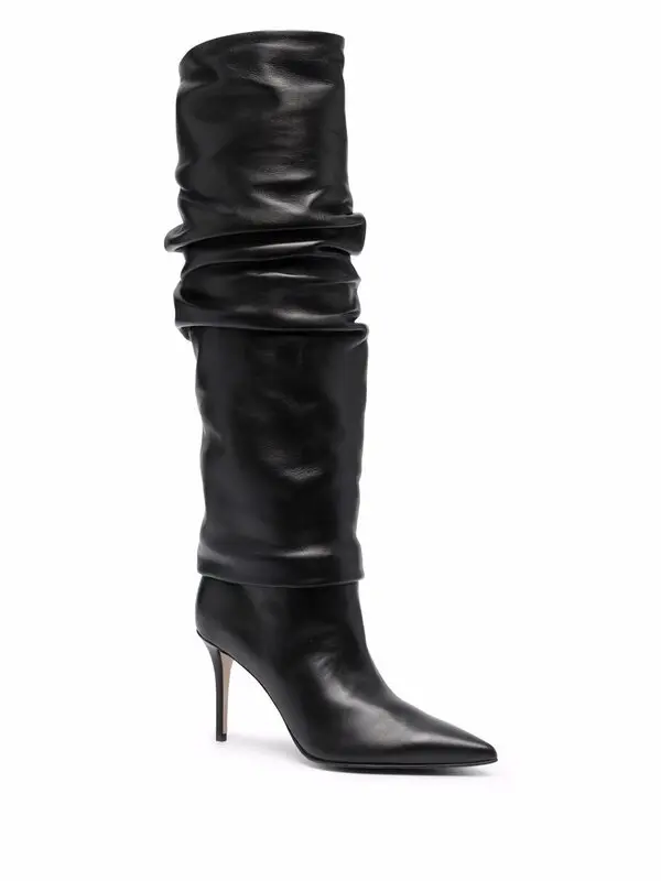 LE SILLA Eva Ruched Knee Boots