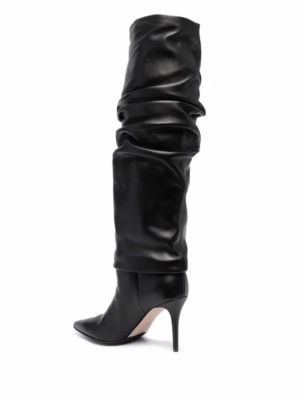 LE SILLA Eva Ruched Knee Boots