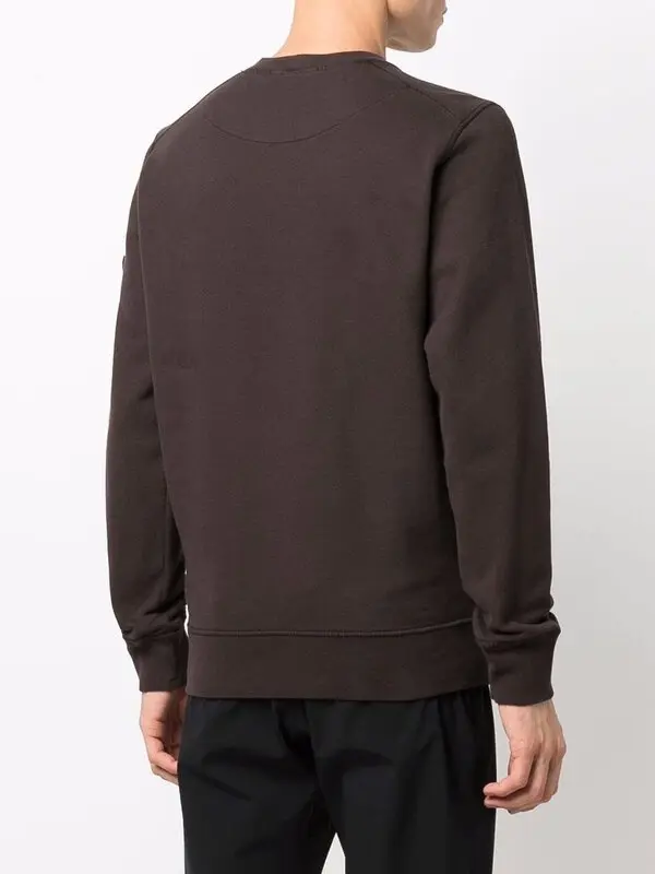 Stone Island Compass Ogo Badge Crew-neck Sweatshirt