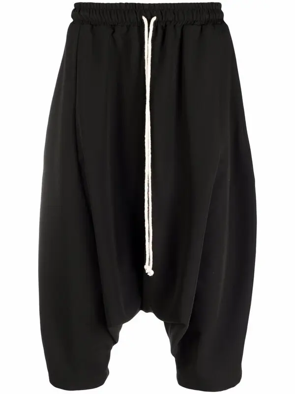 Alchemy Fashions Drawstring Drop-crotch Shorts