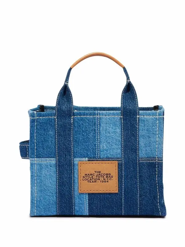 Marc Jacobs Denim Small Tote - Blue