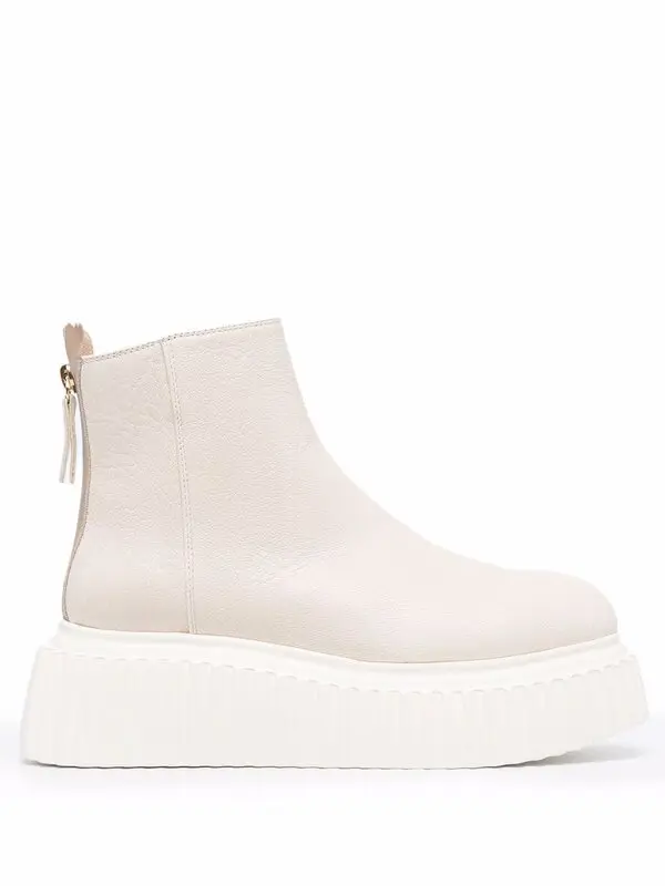 Agl Sandy Platform Boots - Neutrals