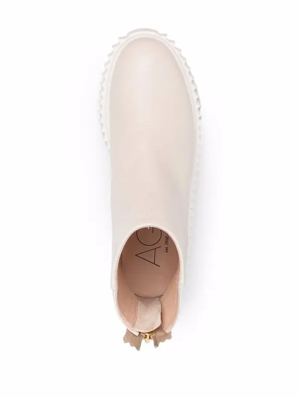 Agl Sandy Platform Boots - Neutrals