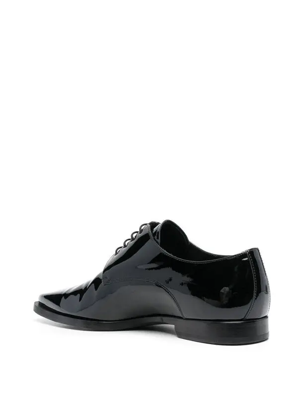 Dsquared2 Patent Leather Derby Shoes