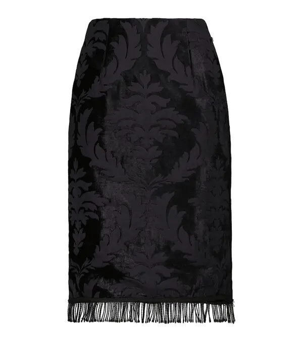 MARINE SERRE Moon Salutation Regenerated Midi Skirt
