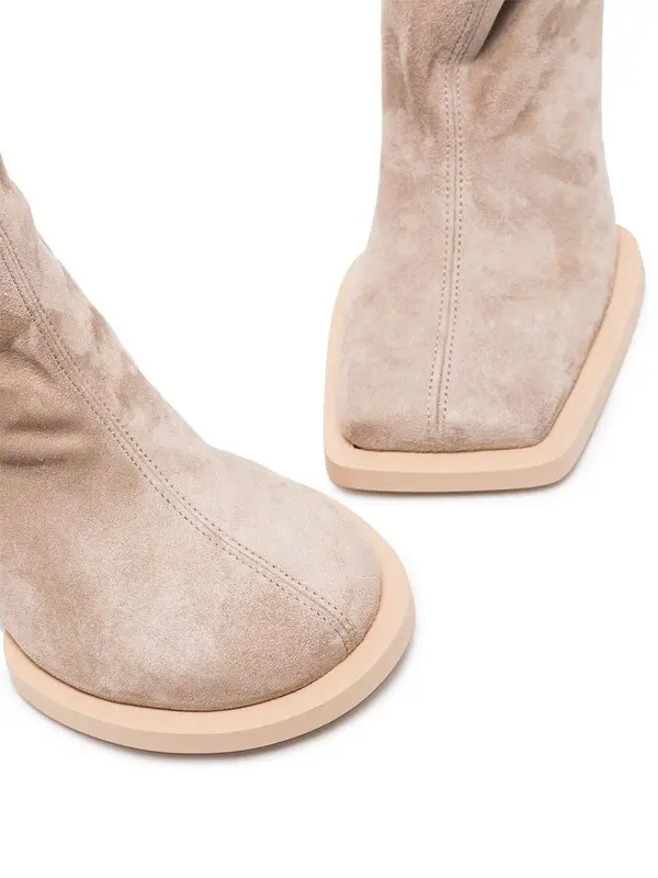 Jacquemus Over-the-knee Contrasting Toe Boots