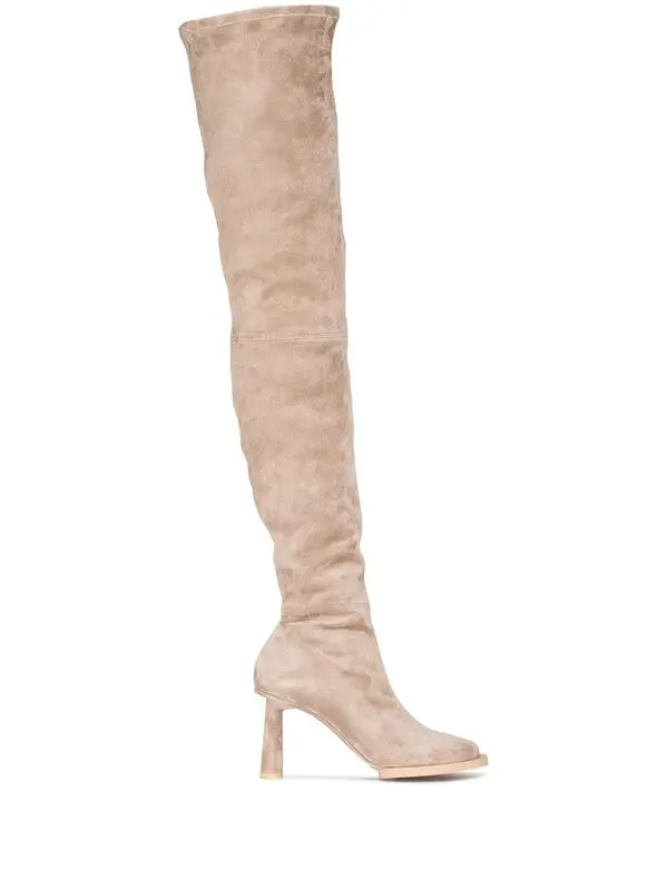 Jacquemus Over-the-knee Contrasting Toe Boots
