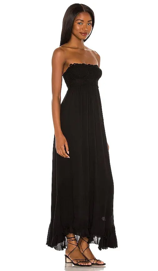 adella lace maxi dress Free People Adella Corset Maxi Dress - Ivory main image 1