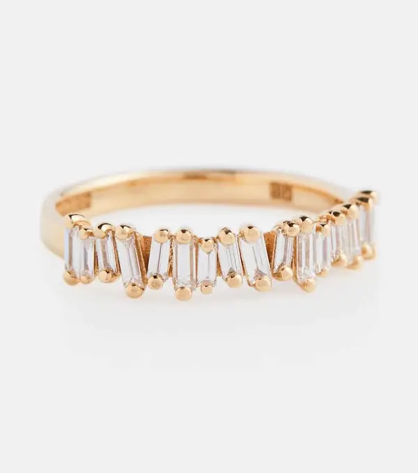 SUZANNE KALAN Fireworks 18kt Ring With Diamonds - Gold