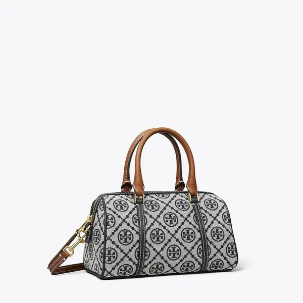Tory Burch T Monogram Petite Barrel Bag - Tory Navy